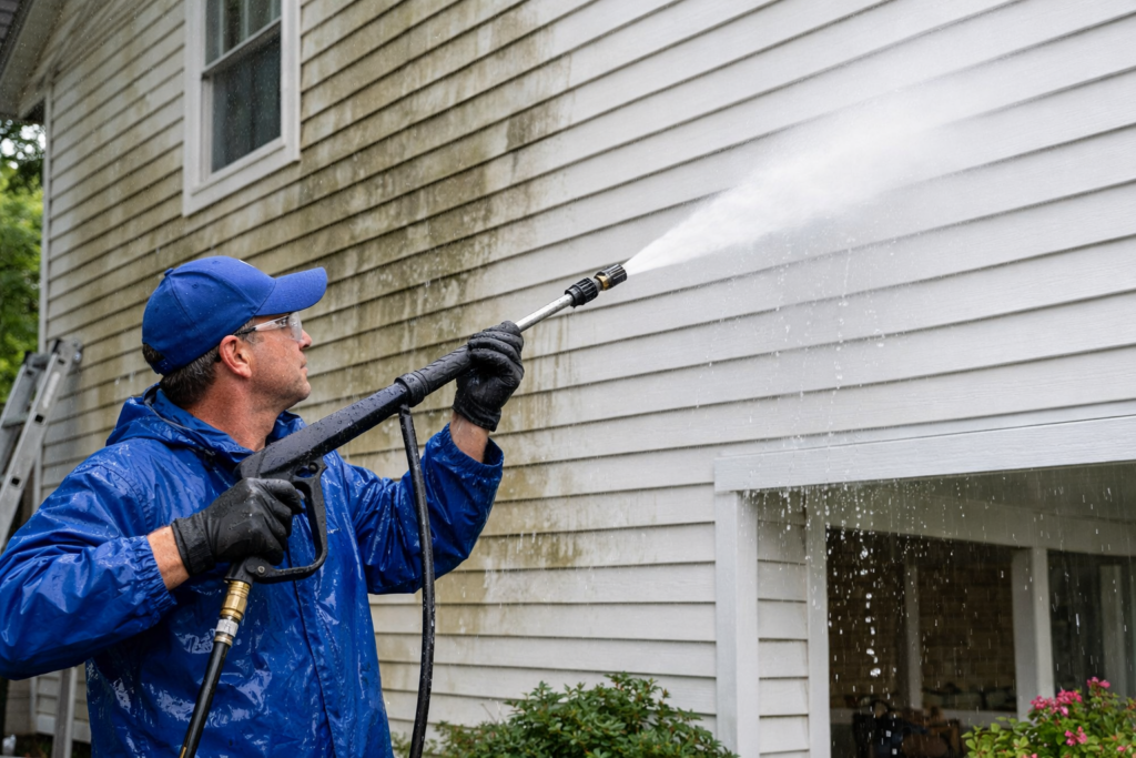 How Long Does It Take to Pressure Wash a House?